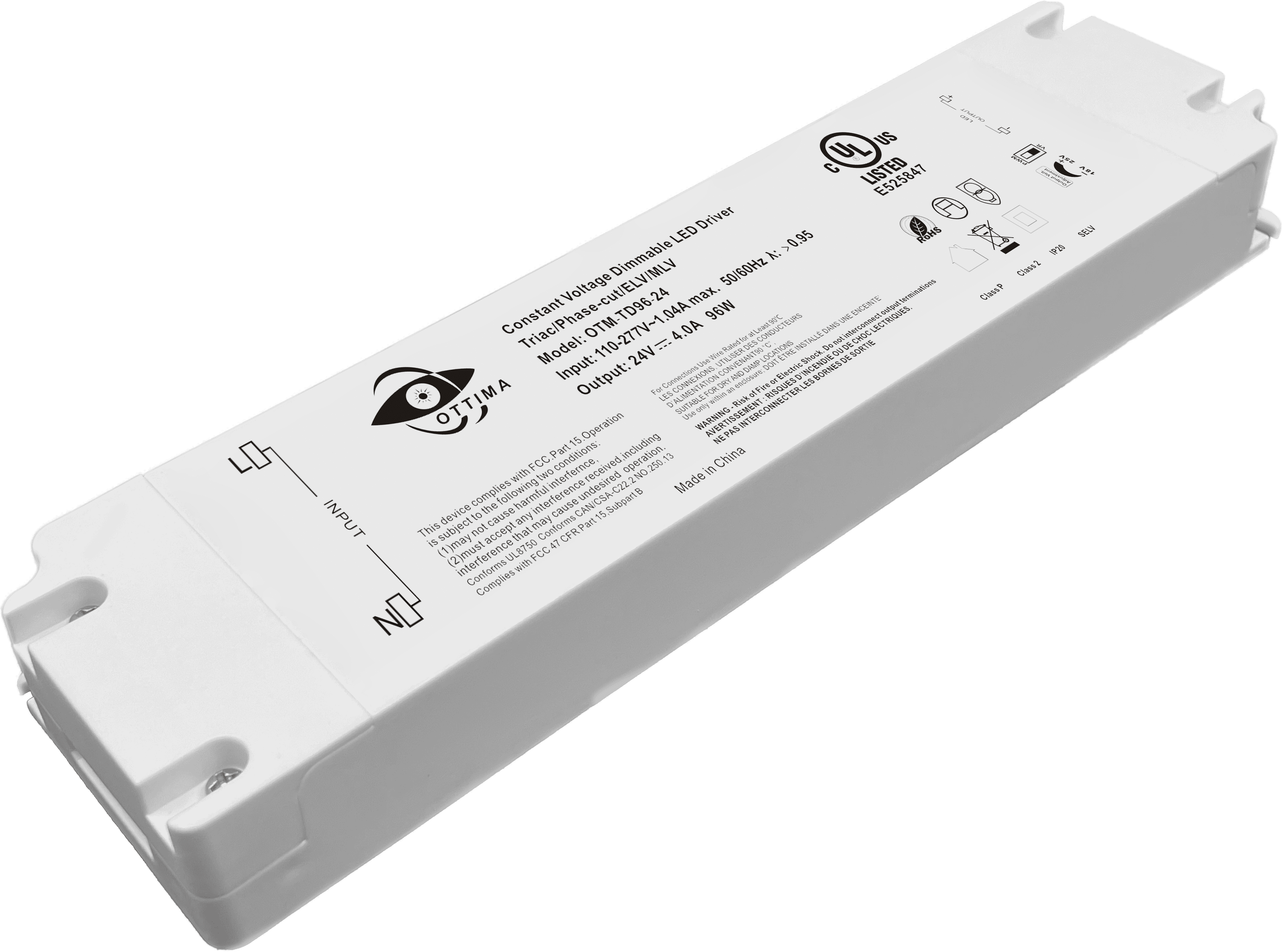 LED Driver OTM OTM TD96 24 96W 24V Led Light Driver Justleddriver LED Driver OTM OTM TD96 24 96W 24V Led Light Driver Justleddriver